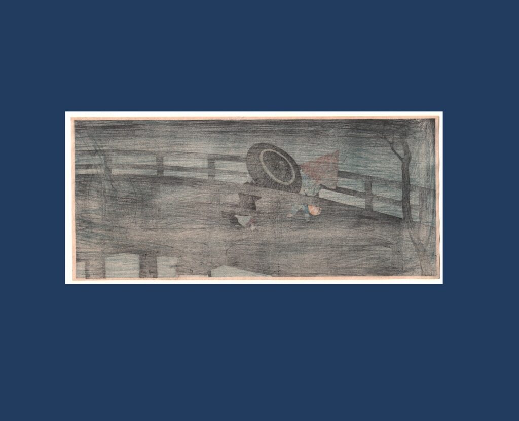 Takahashi Shotei: Rain on Izumi Bridge, c.1930's(SOLD) - Things ...